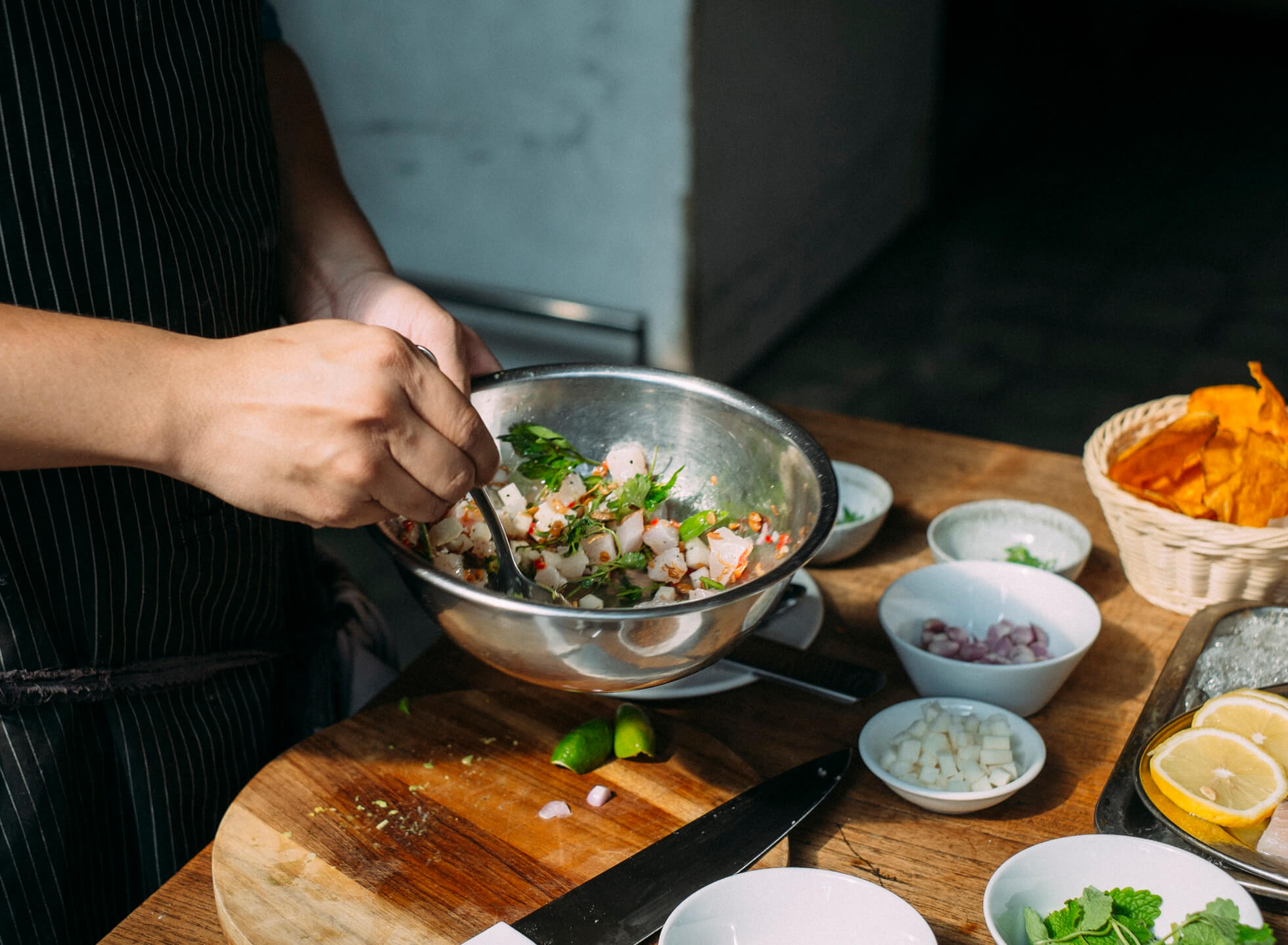 In the Kitchen with Chef Aditya Muskita - Manual Jakarta