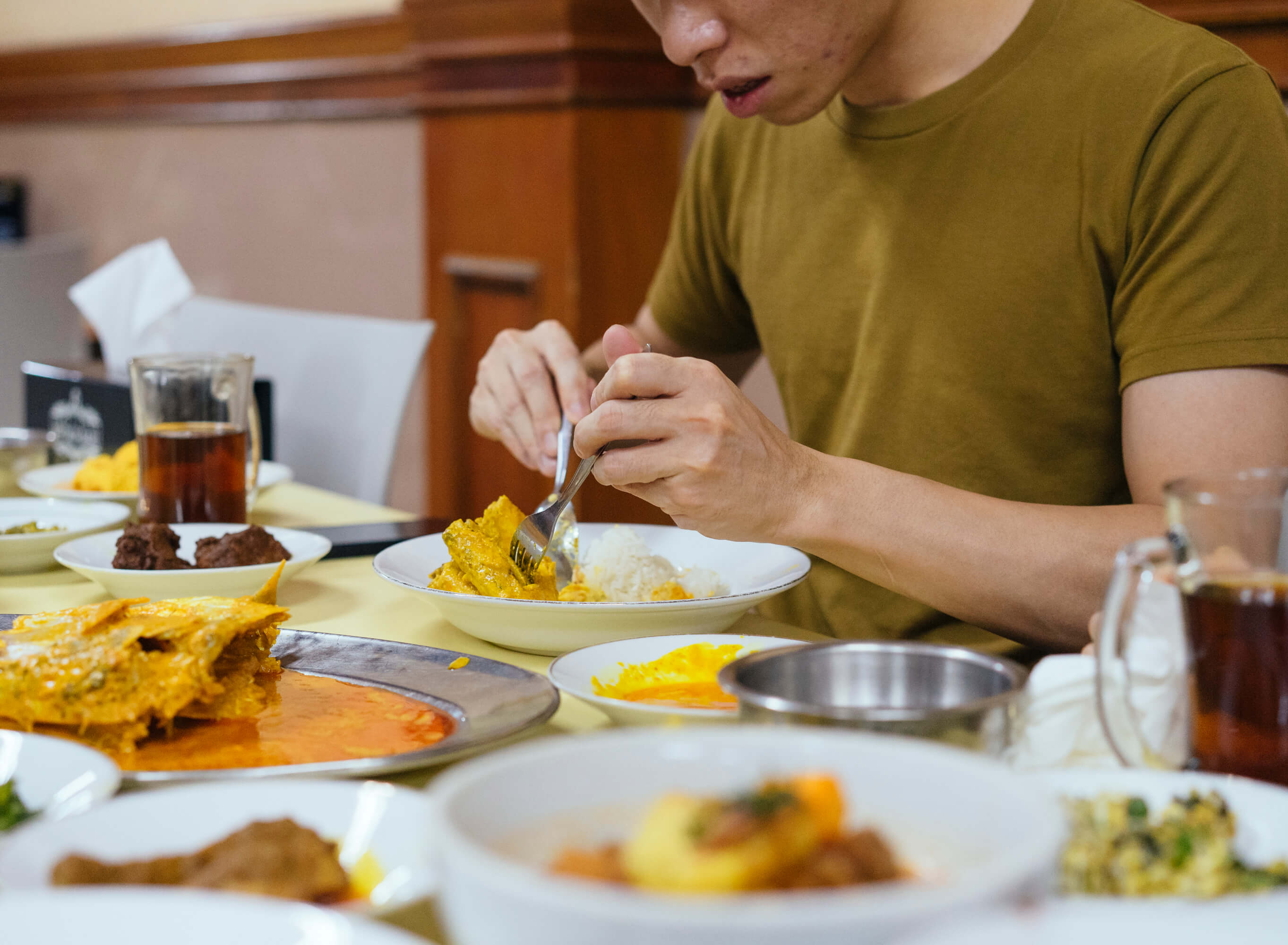 Have a Feast at Rumah Makan Medan Baru - Manual Jakarta