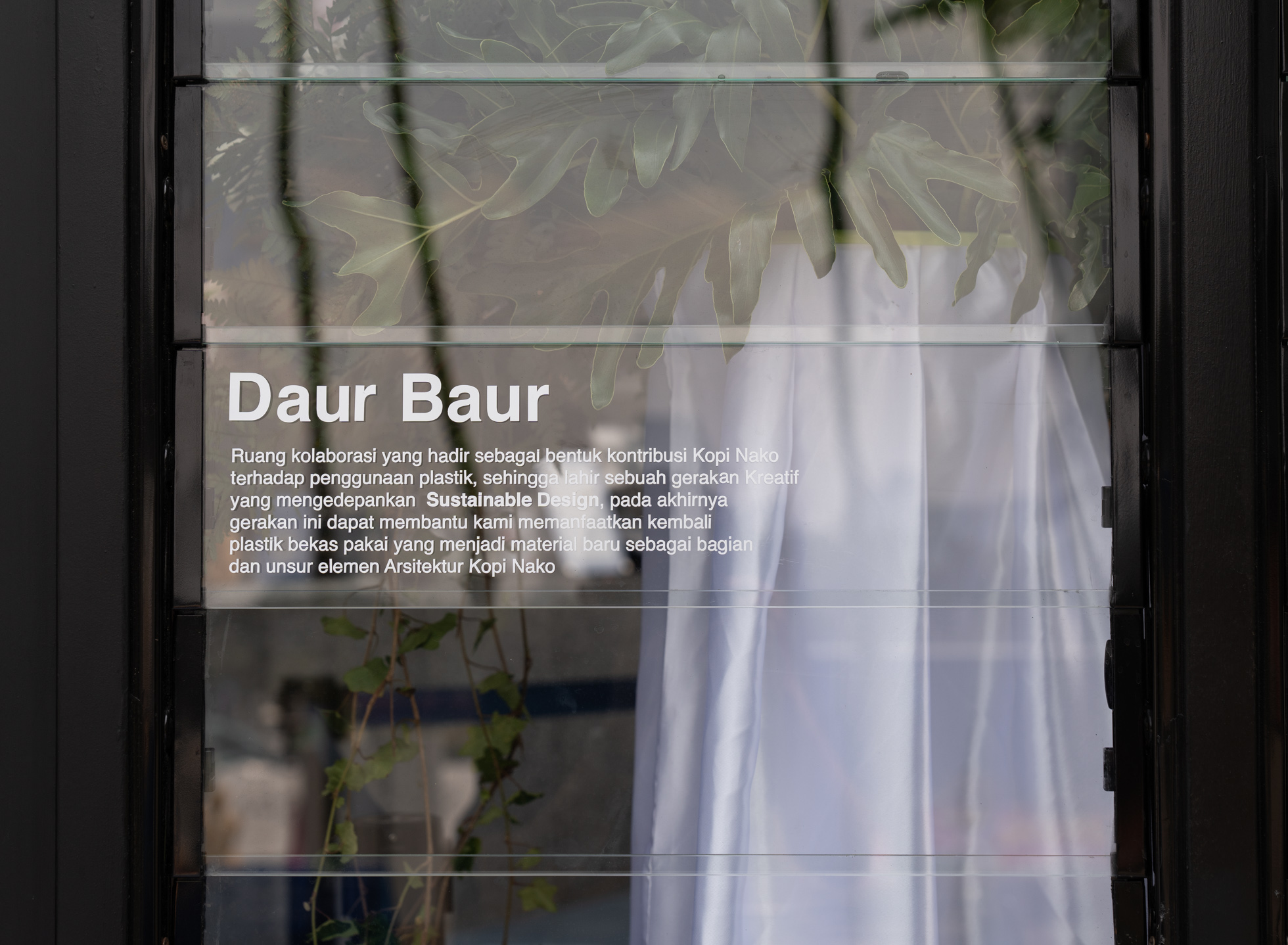 Kopi Nako Daur Baur's Message Is Loud and Clear - Manual Jakarta