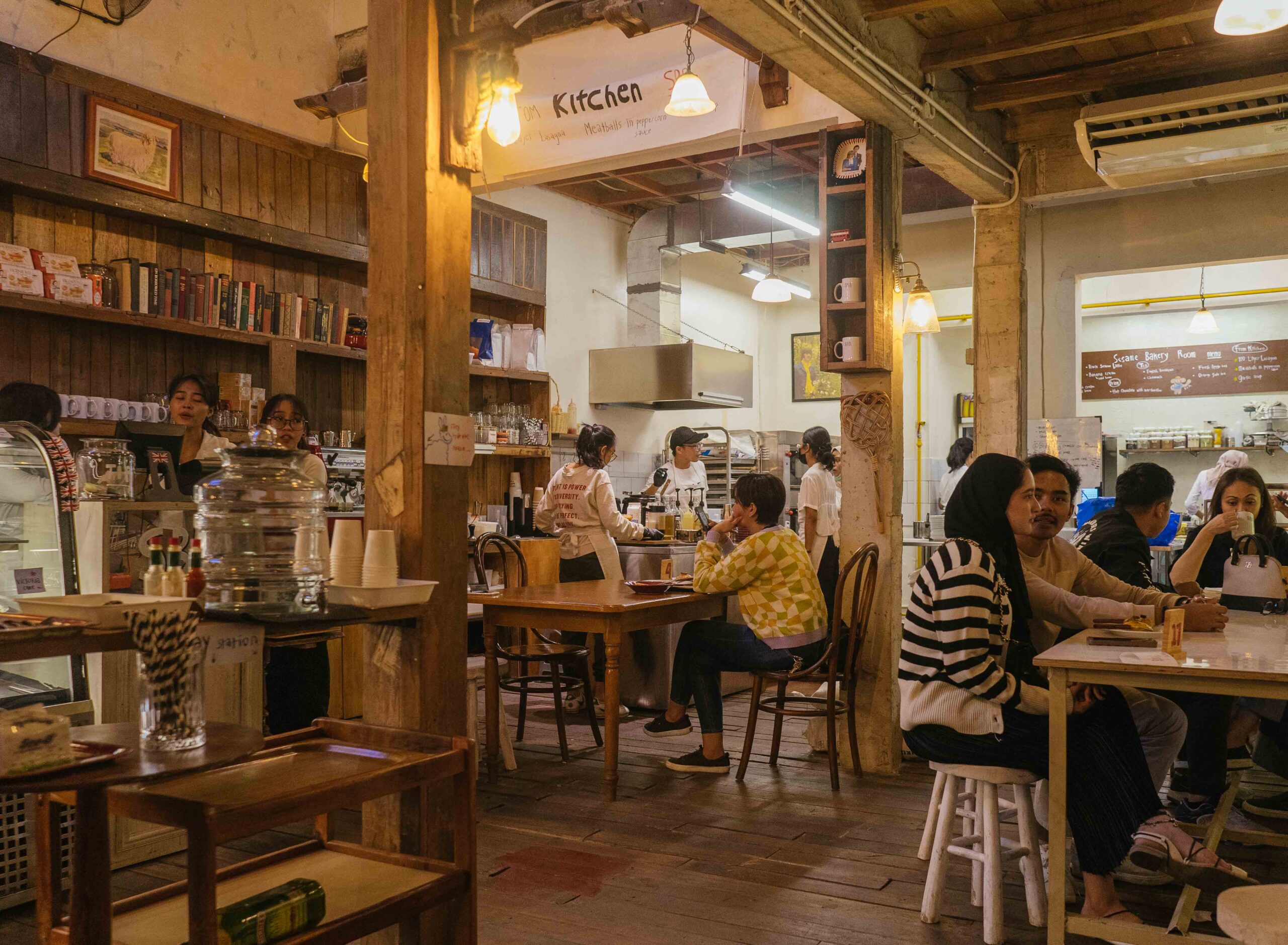 Scones, Cakes and a 100 Layer Lasagna at Sesame Bakery Room - Manual ...