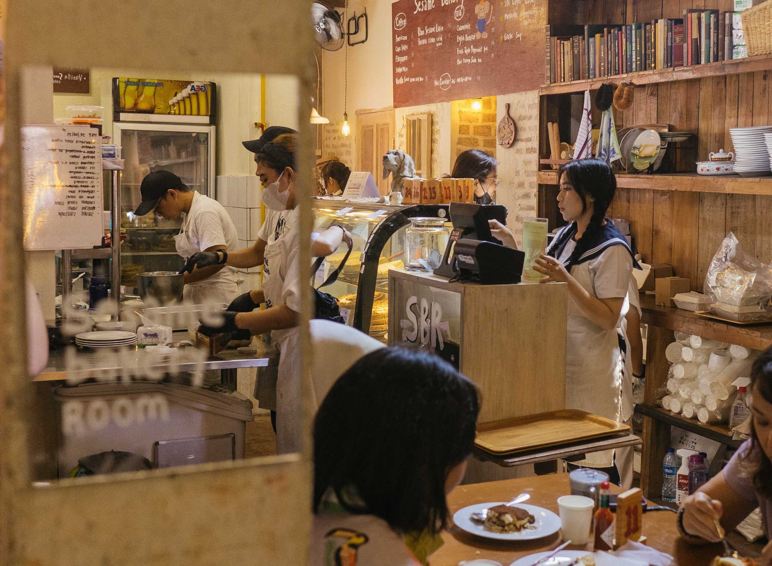 Scones, Cakes and a 100 Layer Lasagna at Sesame Bakery Room - Manual ...