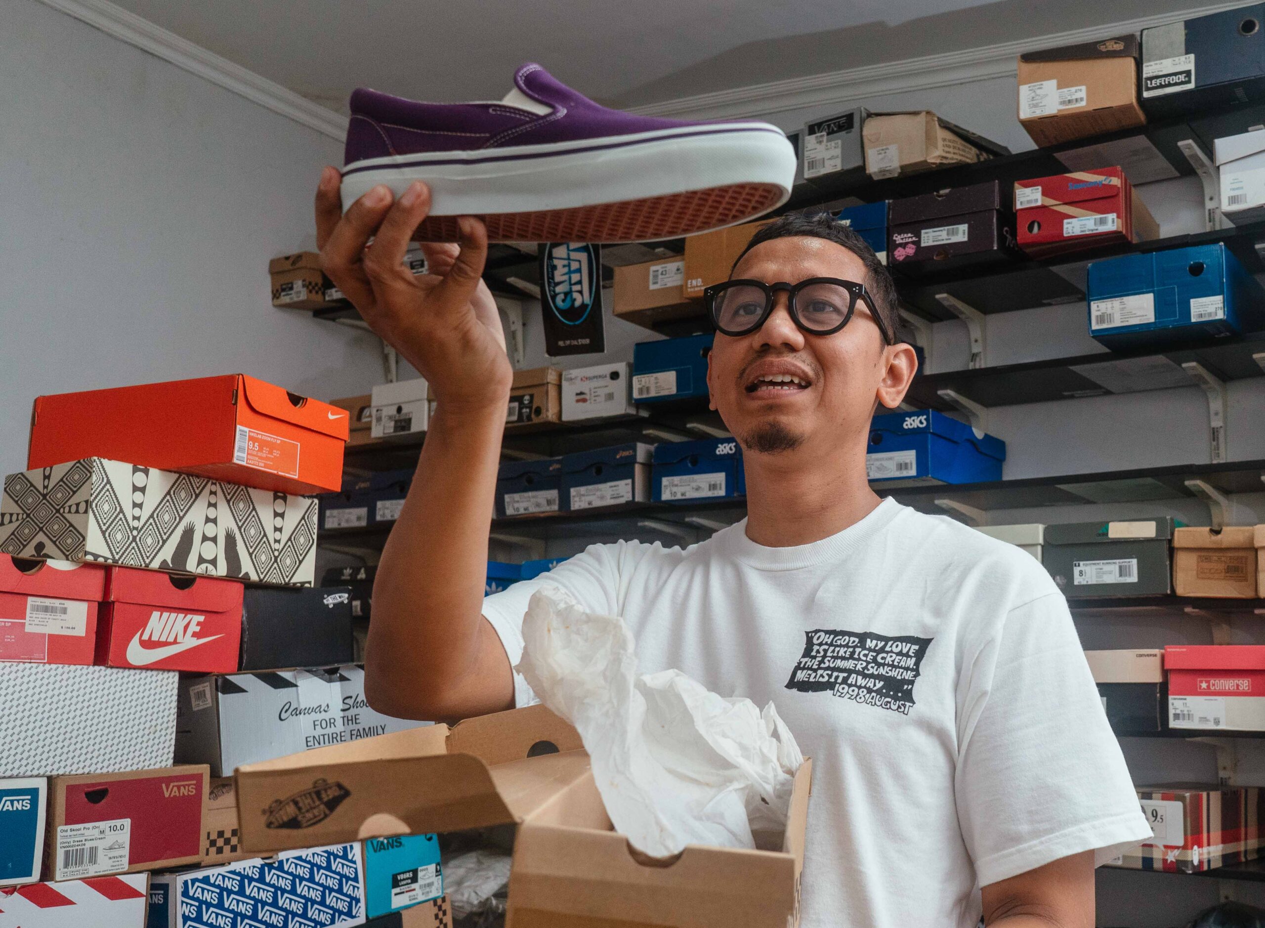 How a Collector Archives His Milestones Through Sneakers - Manual Jakarta
