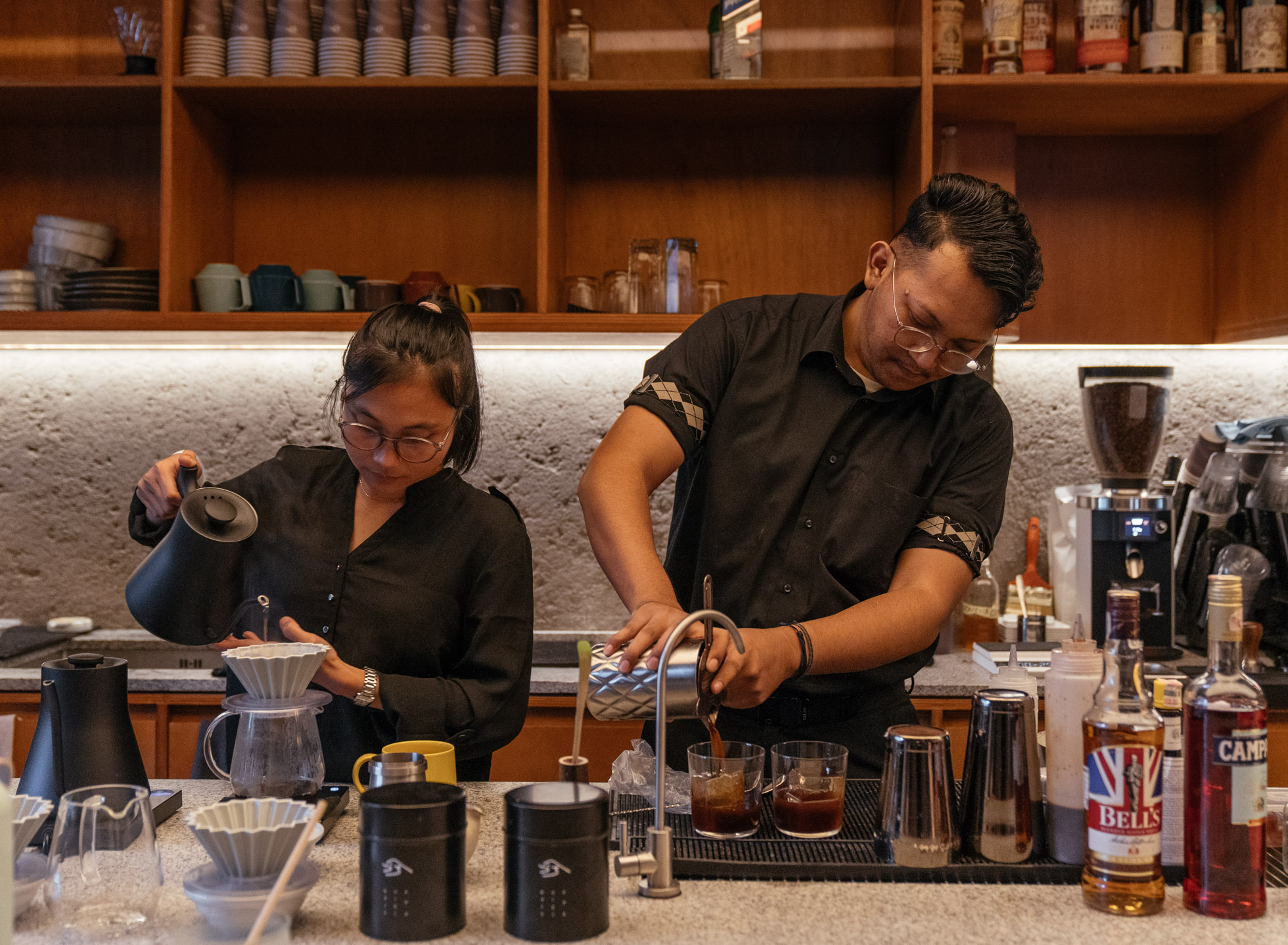 Coffee, Cocktails and Jazz at Kurasu Kissaten - Manual Jakarta