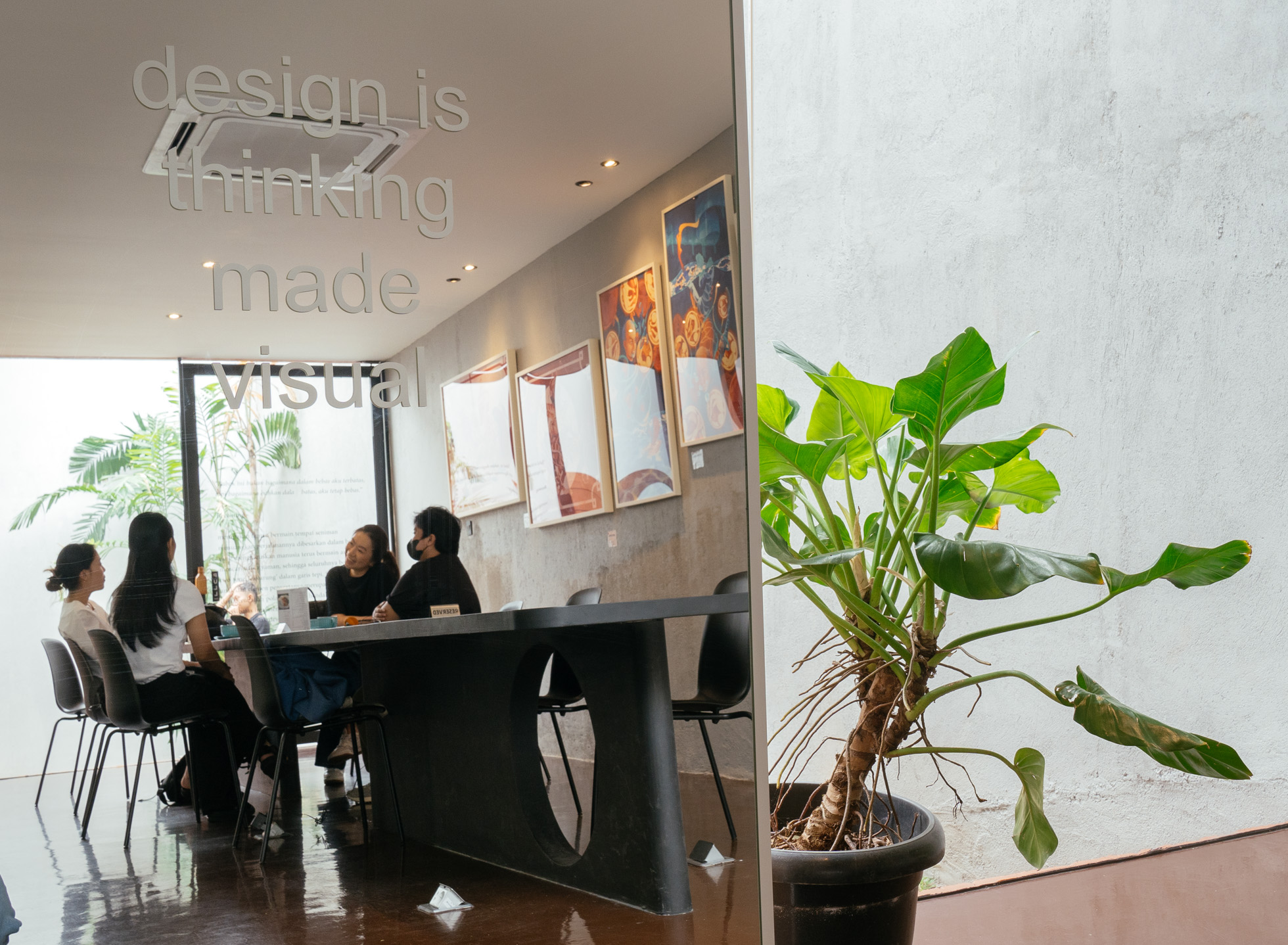 Through the Frame of TANATAP Gallery Matraman - Manual Jakarta