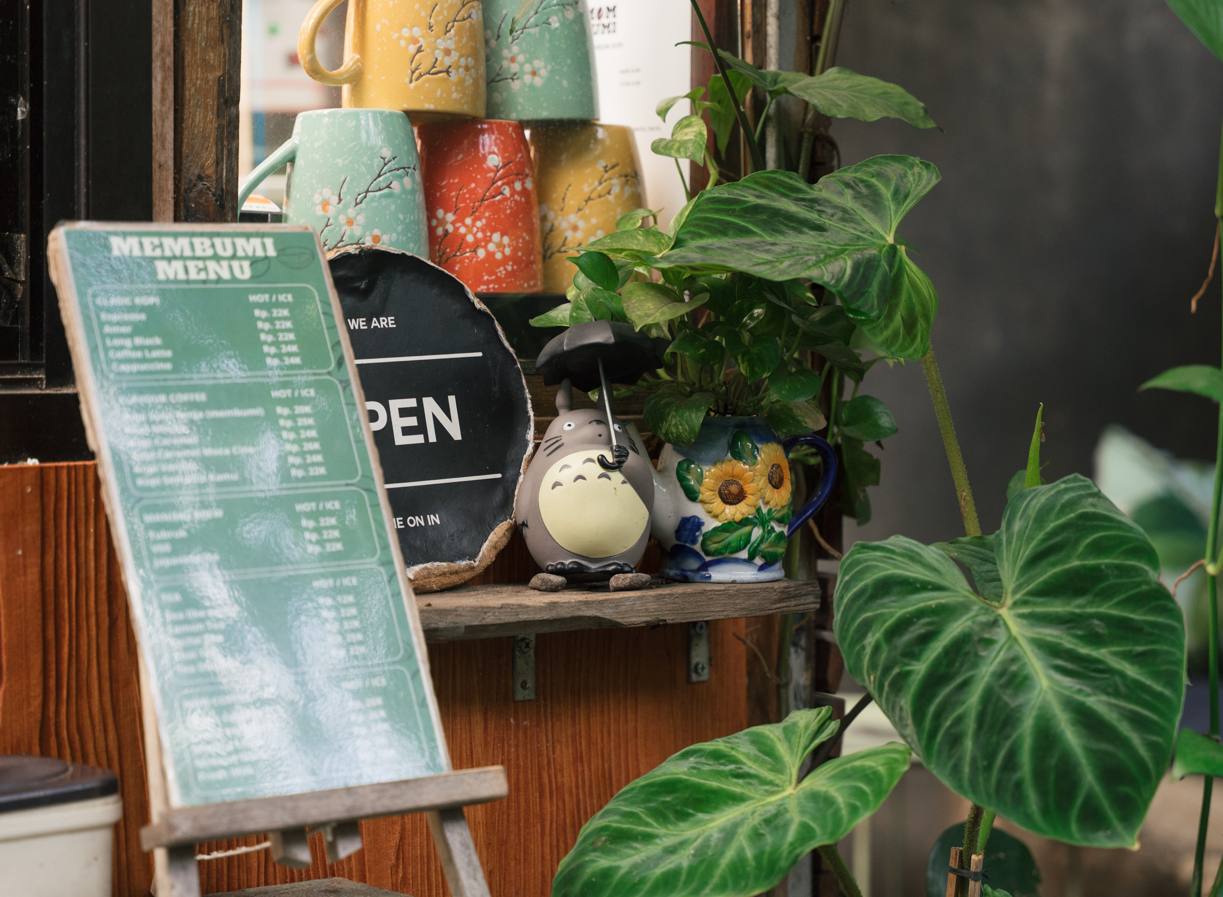 In a Quiet Alley, There's Membumi Kopi - Manual Jakarta