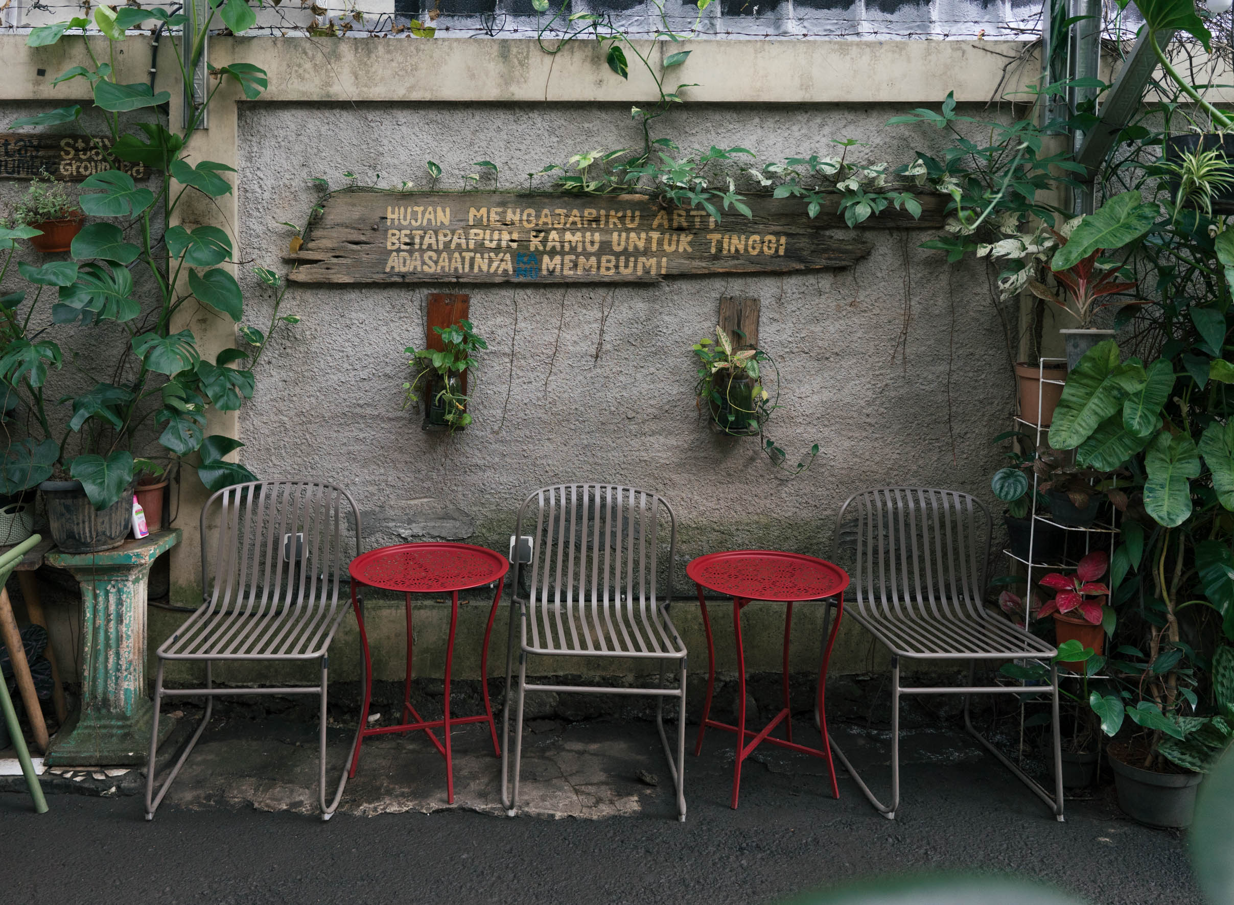 In a Quiet Alley, There's Membumi Kopi - Manual Jakarta