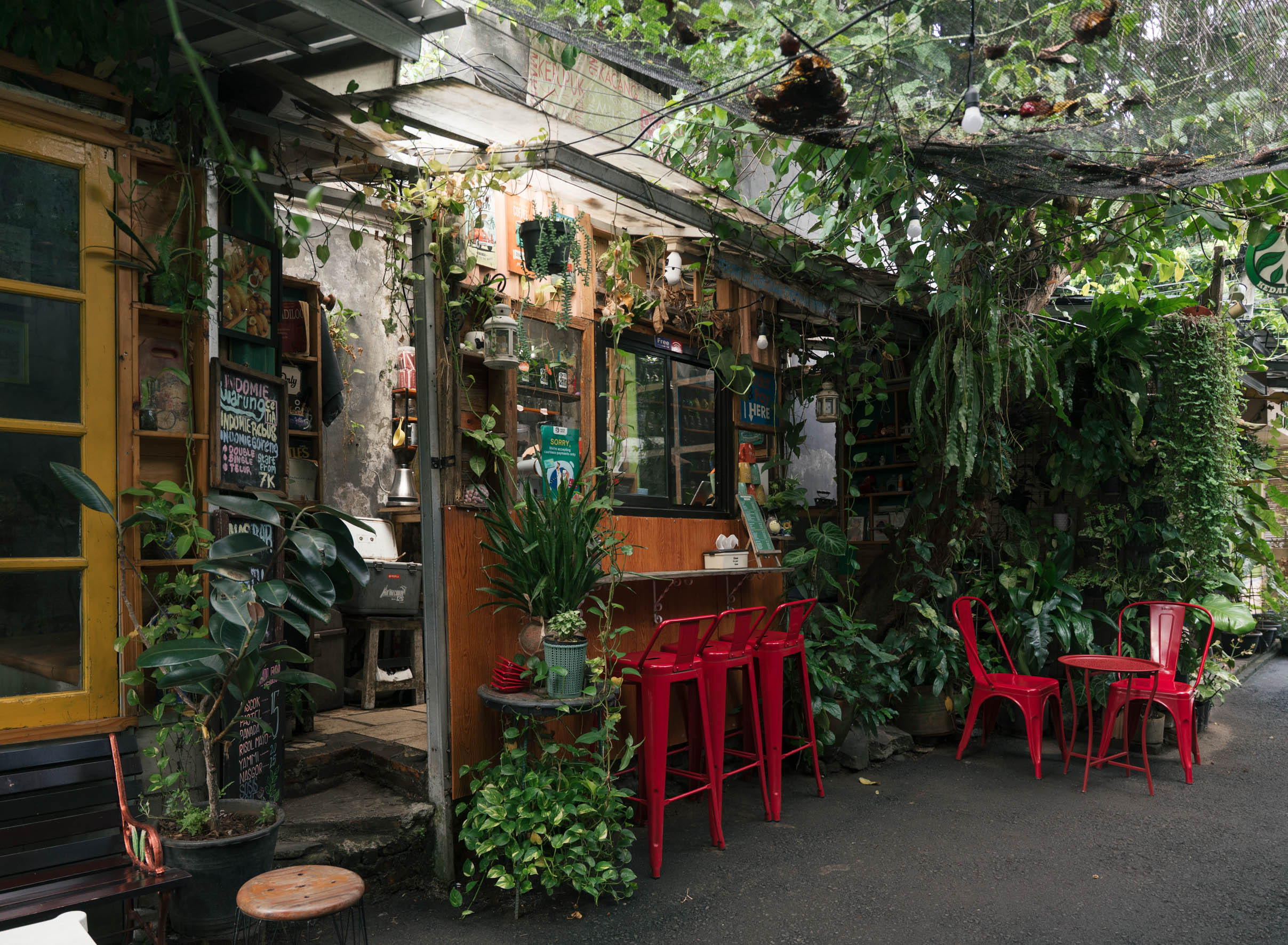 In a Quiet Alley, There's Membumi Kopi - Manual Jakarta